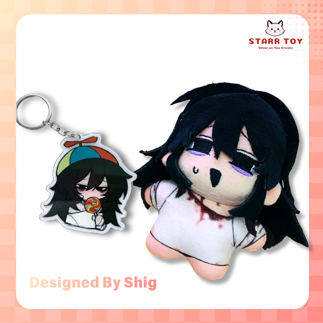 Shig|10CM Printed Plush&Keychain – StarrToy
