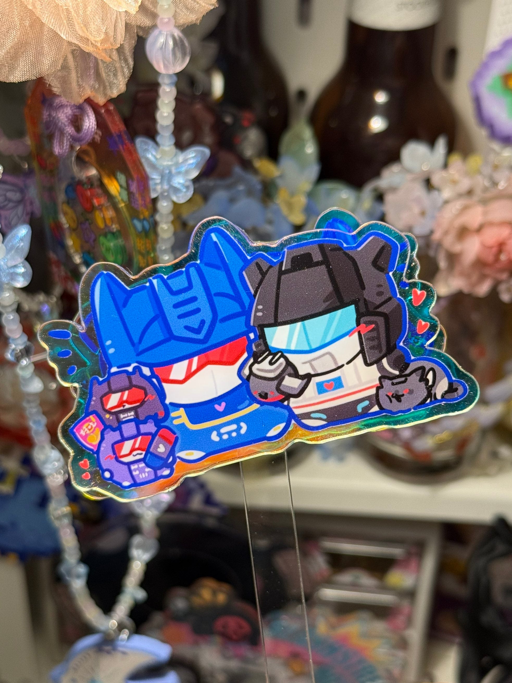 [Pre-order] Soundwave and Jazz clip – StarrToy