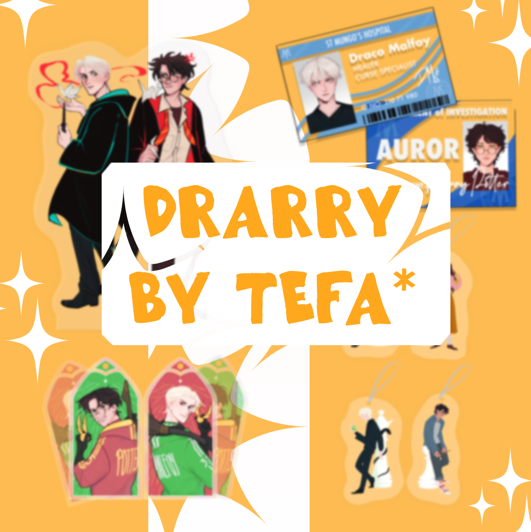 [Pre-order] Drarry acrilyc merch – StarrToy