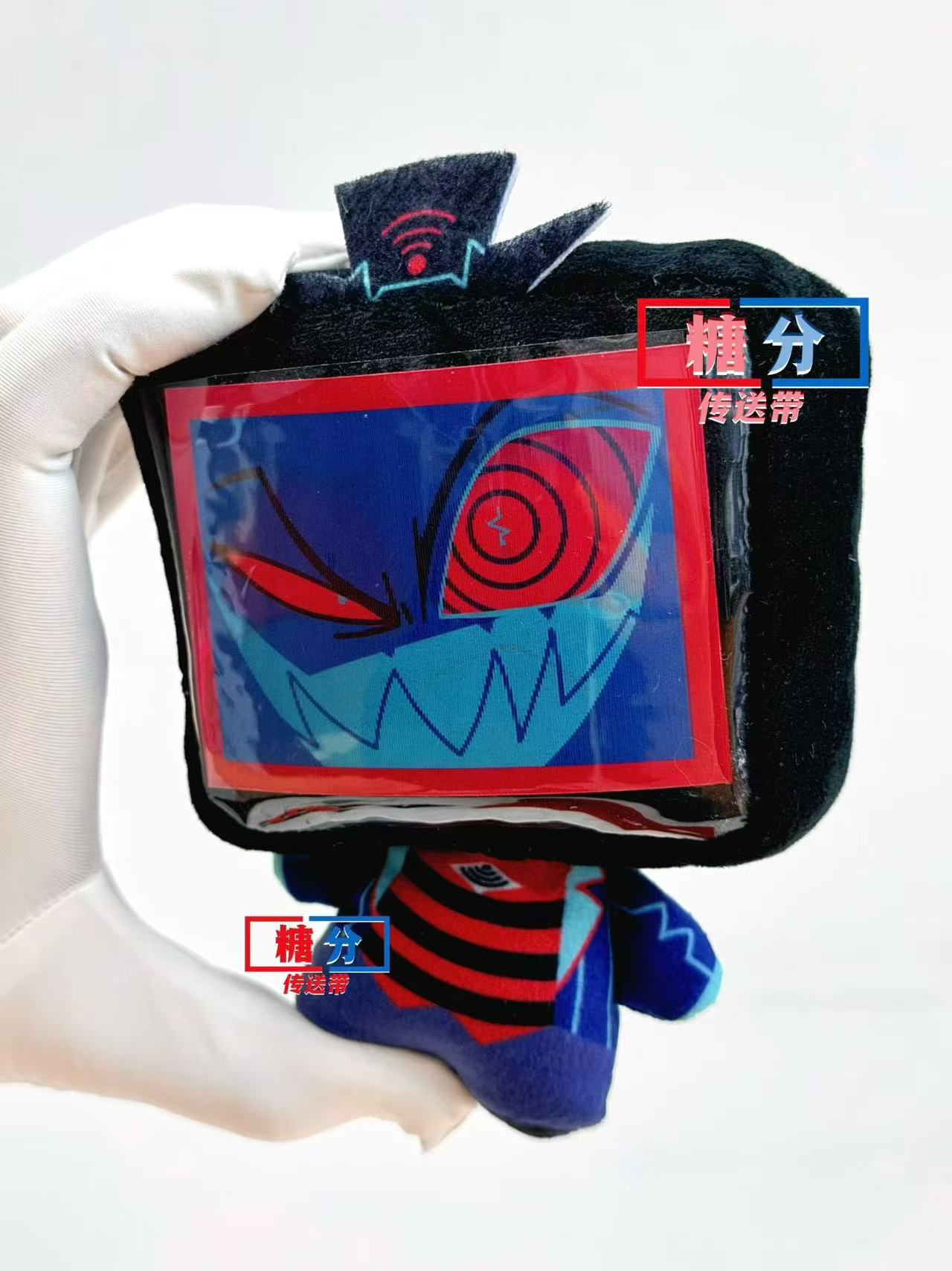 [Pre-sale]Hazbin Hotel vox 10cm cotton stuffed toy Grid face card[ ori ...