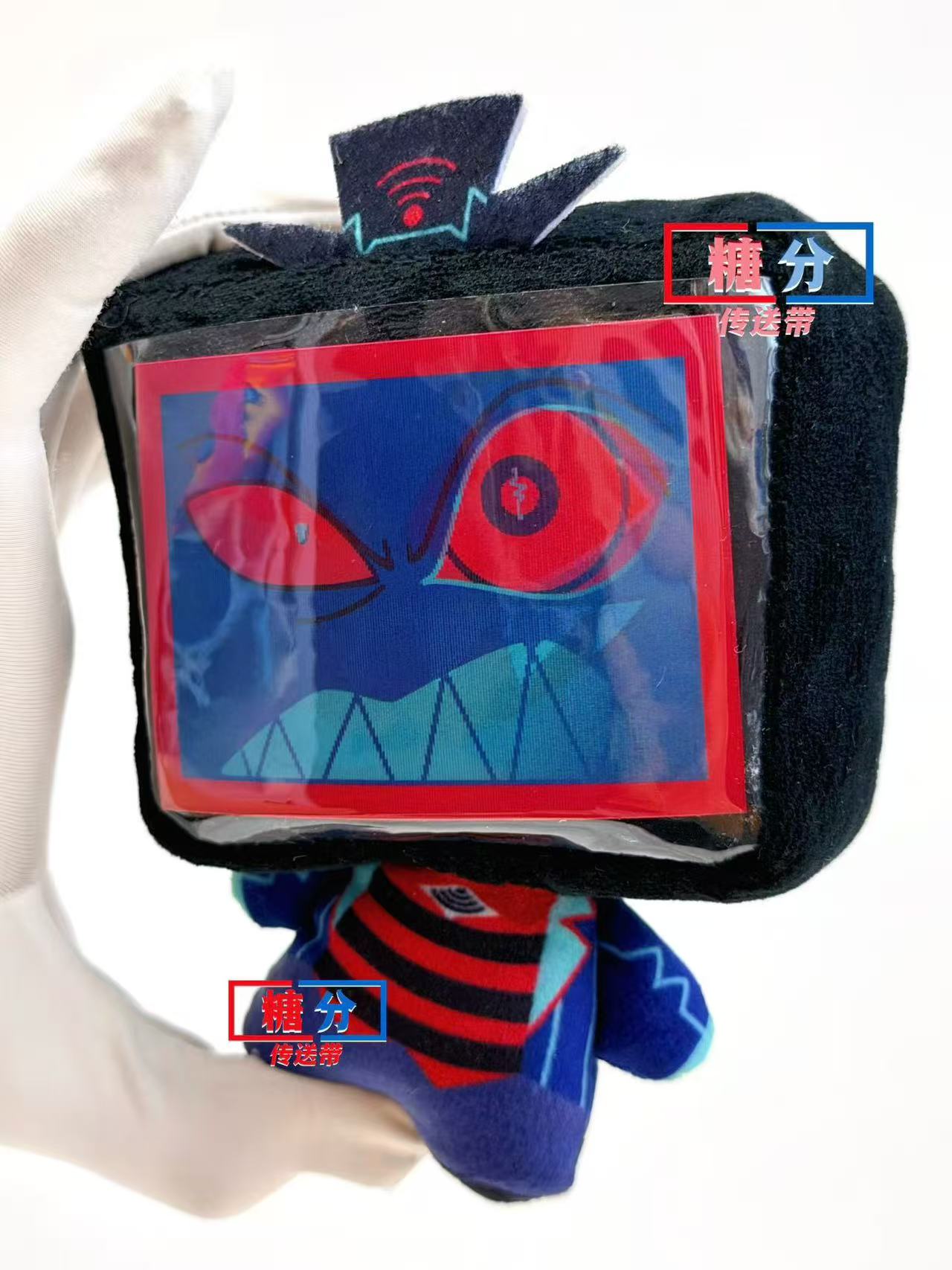 [Pre-sale]Hazbin Hotel vox 10cm cotton stuffed toy Grid face card[ ori ...